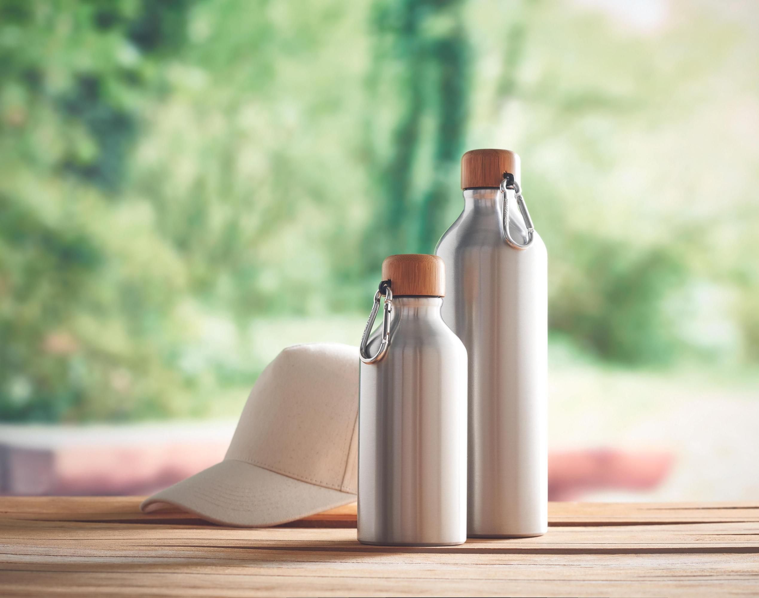 Botella Aluminio 400ml con agarre - Solo 2.6 €💧🌿