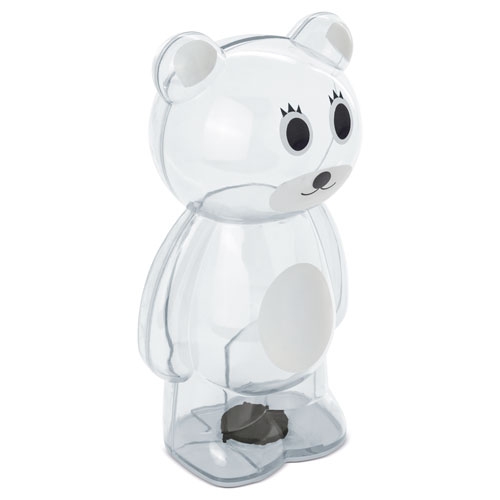 Hucha Infantil Osito PVC Transparente desde 0.58 €€ 🎁🐻
